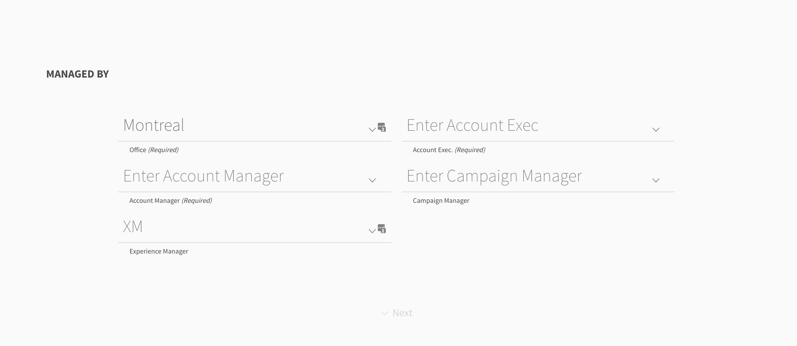 Campaign Creation: Planning – Draft – Onboarding